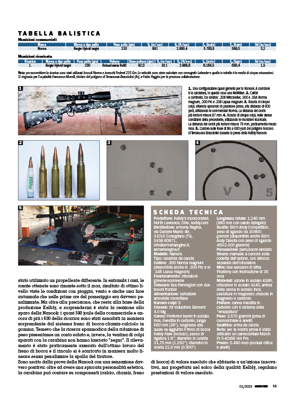 Hunter by vocation - Kelbly Nanook MG Rifle - Armeria Regina